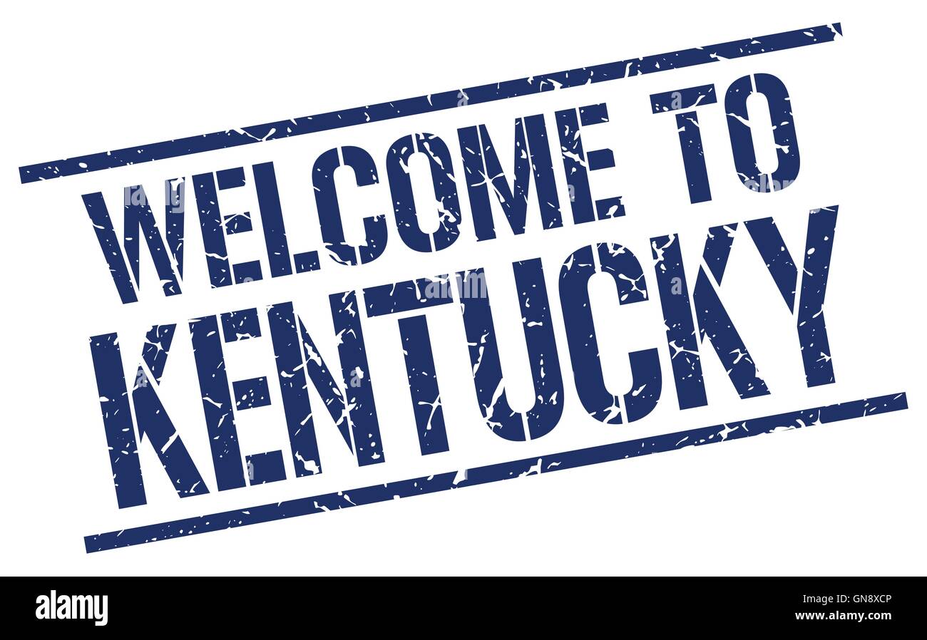 Welcome kentucky Stock Vector Images - Alamy