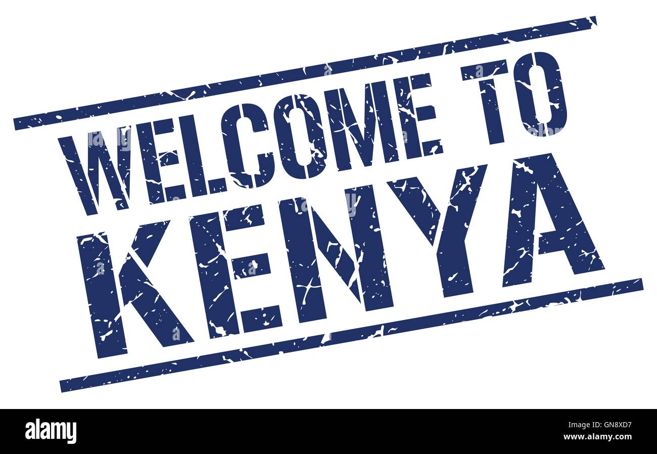 Welcome to kenya Stock Vector Images - Alamy