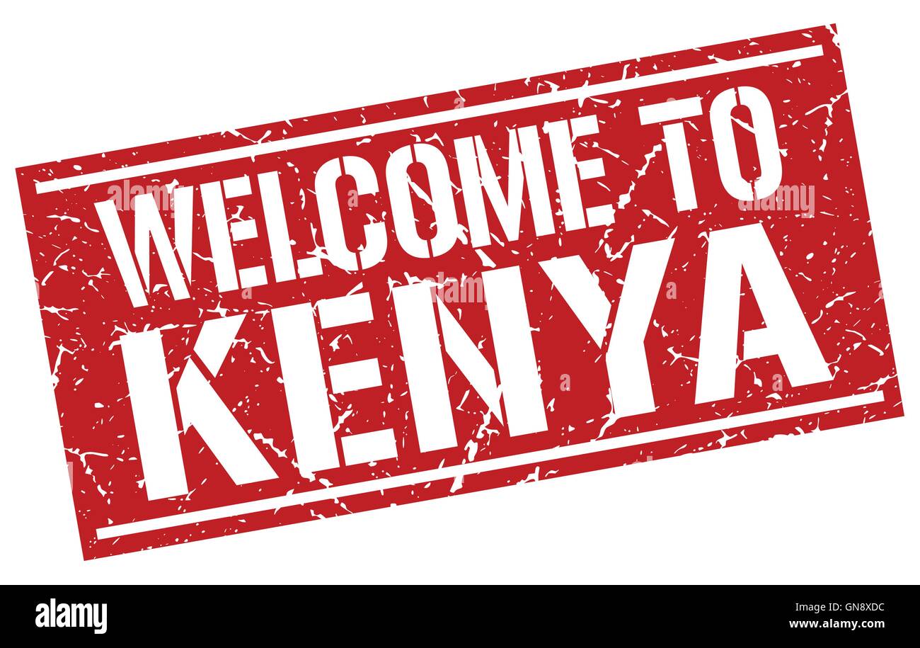 Welcome to kenya Stock Vector Images - Alamy