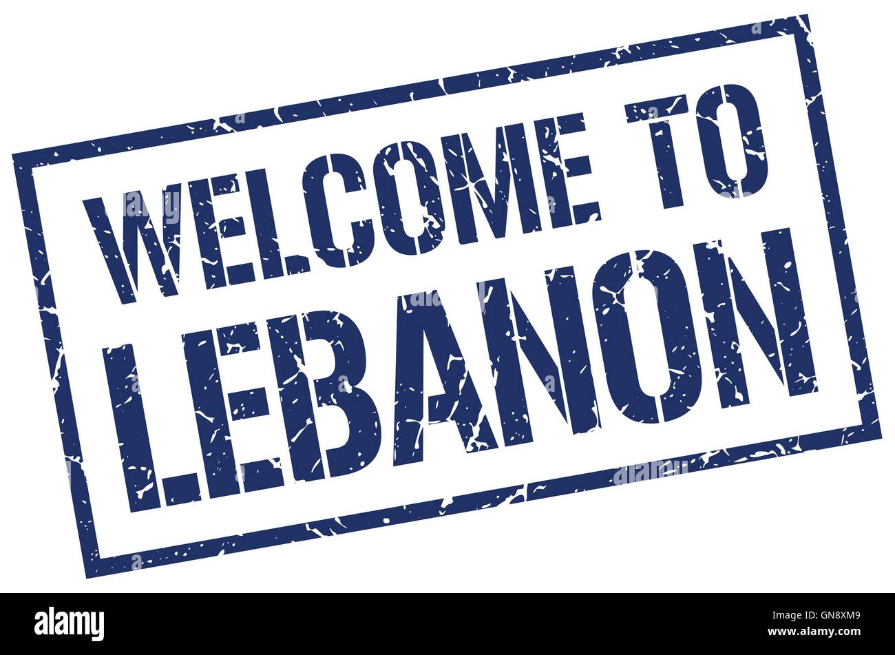 welcome to Lebanon stamp Stock Vector Image & Art - Alamy