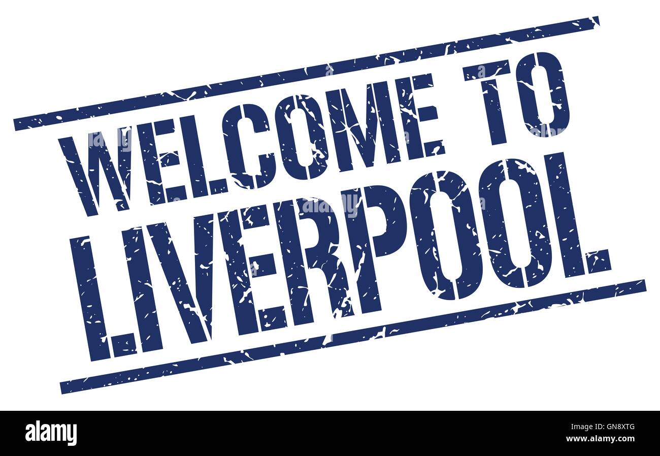 Welcome to liverpool Stock Vector Images - Alamy