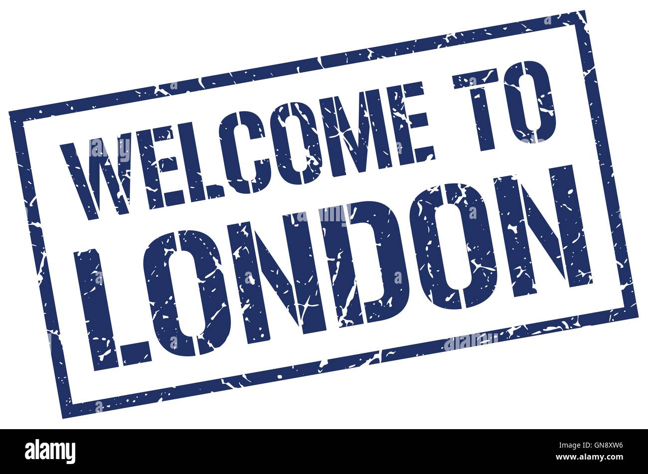 welcome to London stamp Stock Vector Image & Art - Alamy