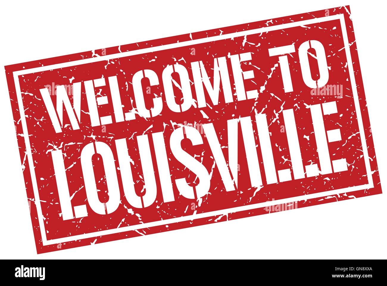 welcome to Louisville stamp Stock Vector Image & Art - Alamy