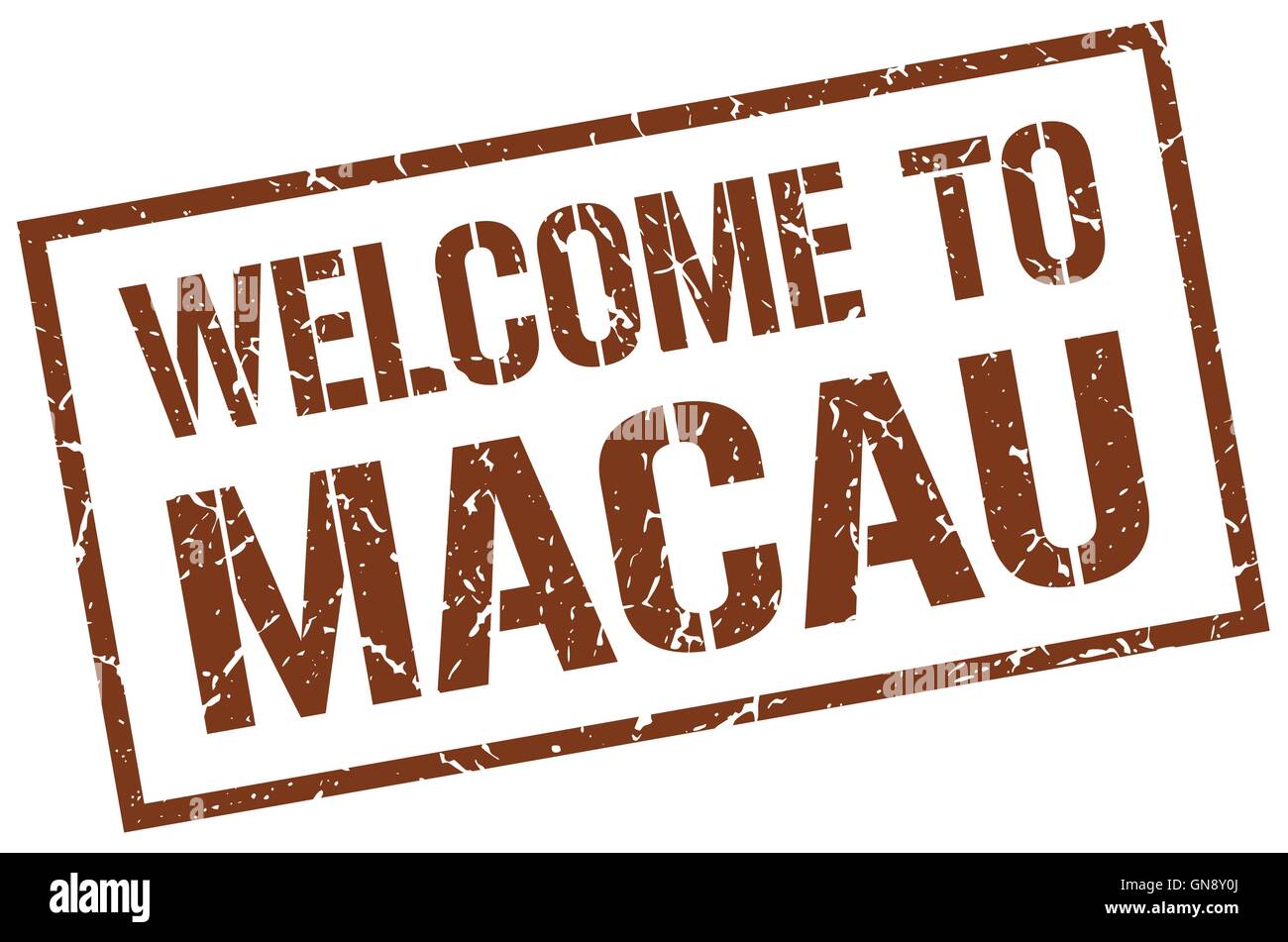 Macau stamp Stock Vector Images - Alamy