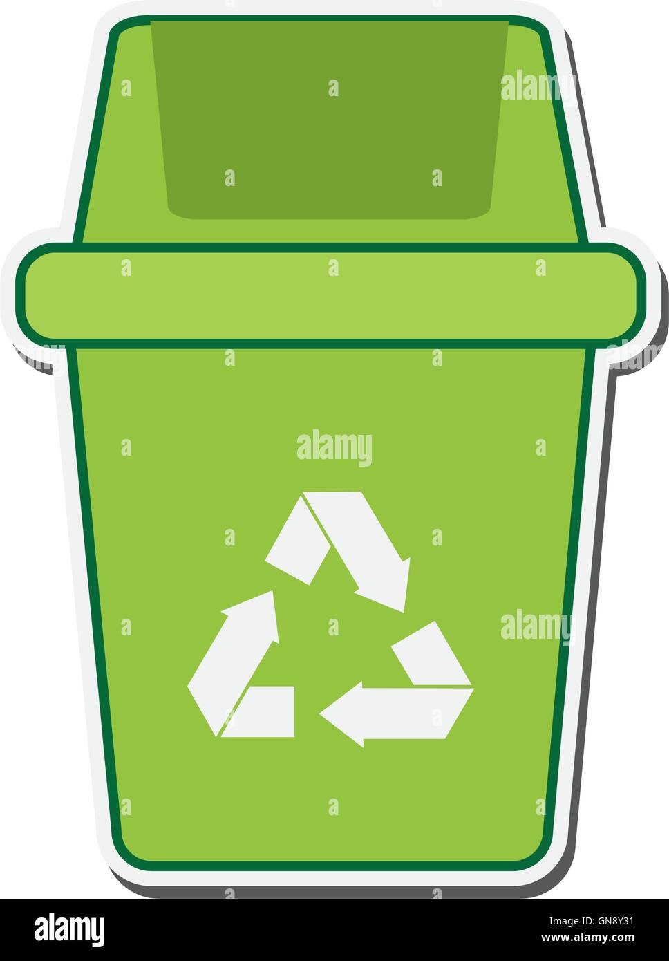Take your trash home sign Stock Vector Images - Alamy