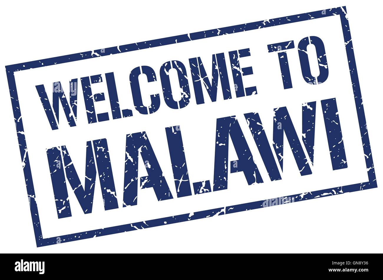 welcome to Malawi stamp Stock Vector Image & Art - Alamy