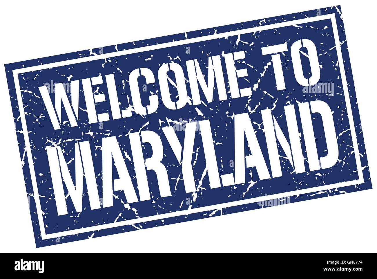 Maryland stamp vector vectors hi-res stock photography and images - Alamy
