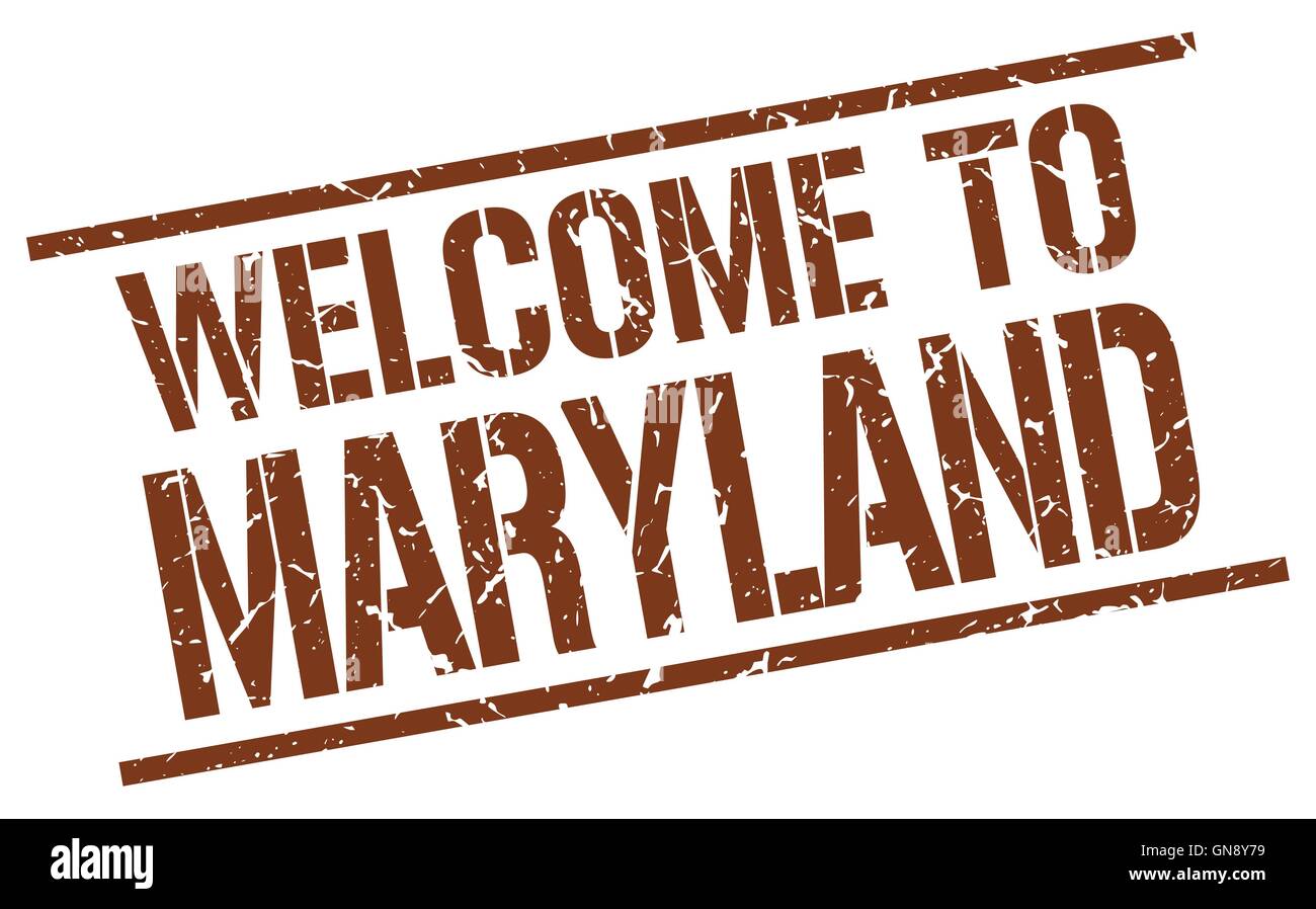 Maryland stamp vector vectors hi-res stock photography and images - Alamy