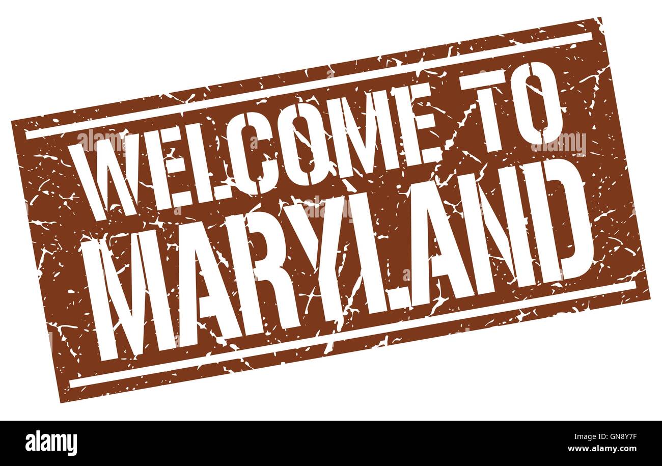 Maryland stamp vector vectors hi-res stock photography and images - Alamy