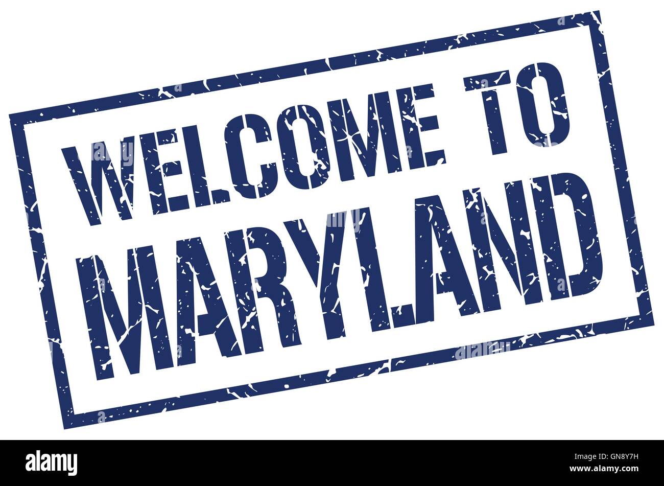 Maryland stamp vector vectors hi-res stock photography and images - Alamy