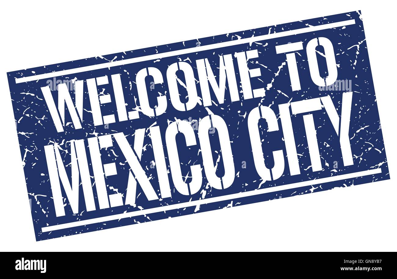 welcome to Mexico City stamp Stock Vector Image & Art - Alamy