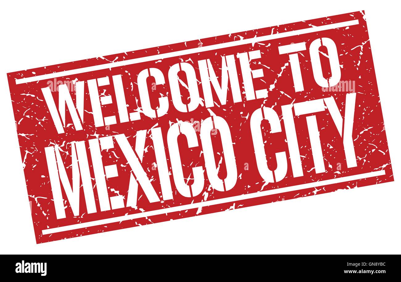 welcome to Mexico City stamp Stock Vector Image & Art - Alamy