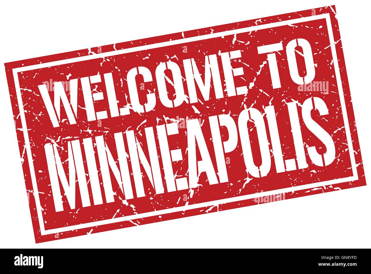 welcome to Minneapolis stamp Stock Vector Image & Art - Alamy