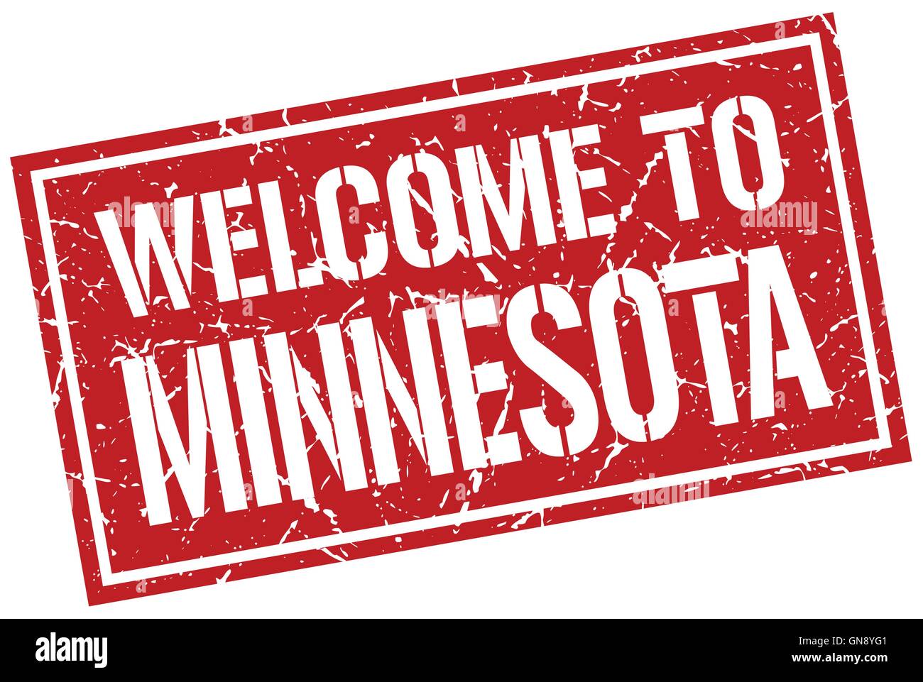 Welcome to minnesota Stock Vector Images - Alamy