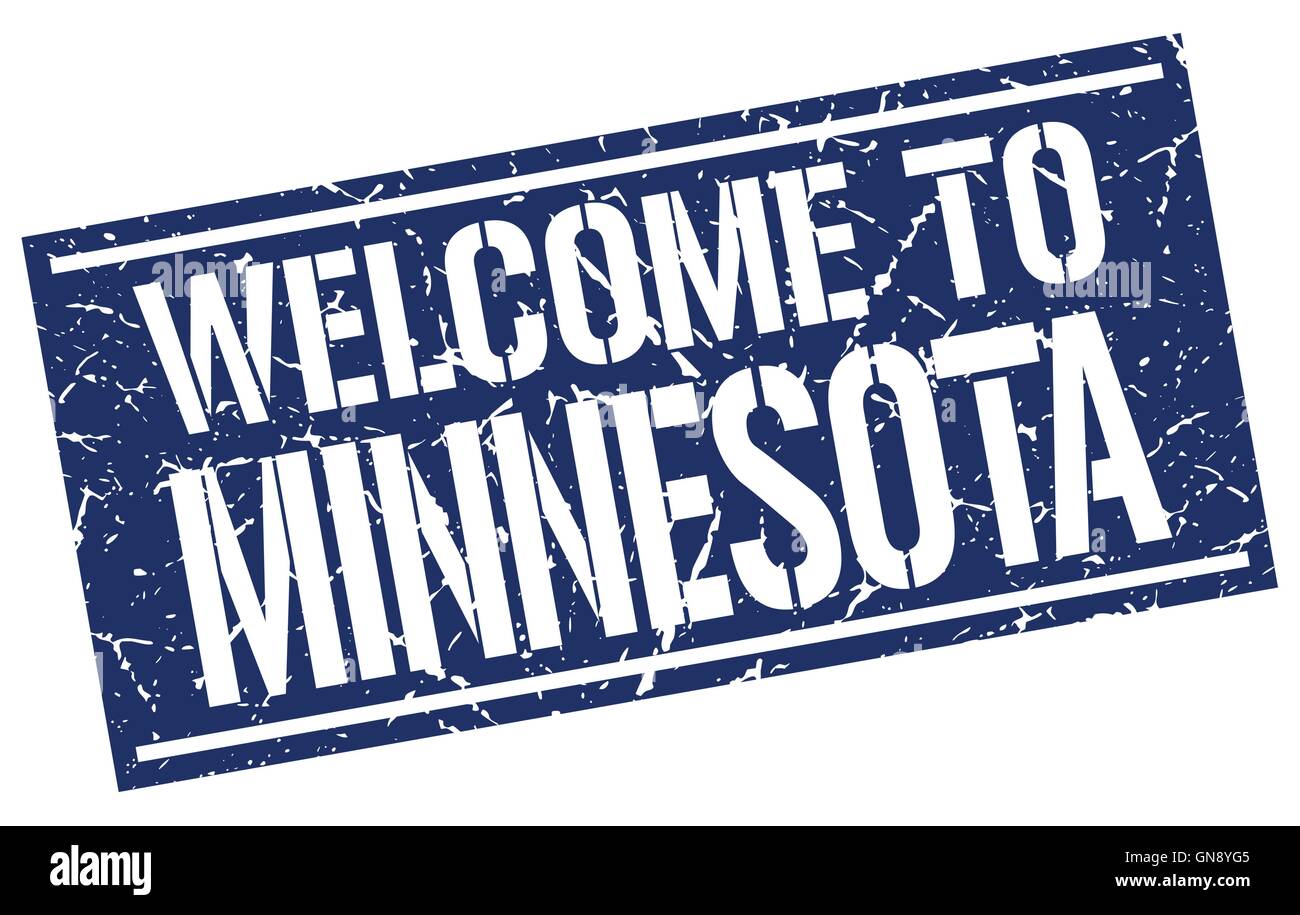 Welcome to minnesota Stock Vector Images - Alamy