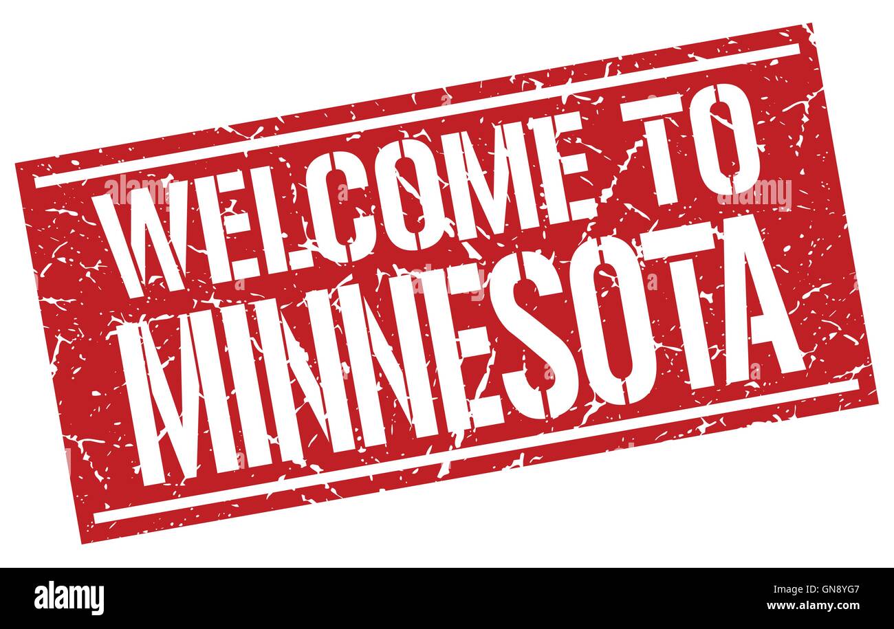 welcome to Minnesota stamp Stock Vector Image & Art - Alamy