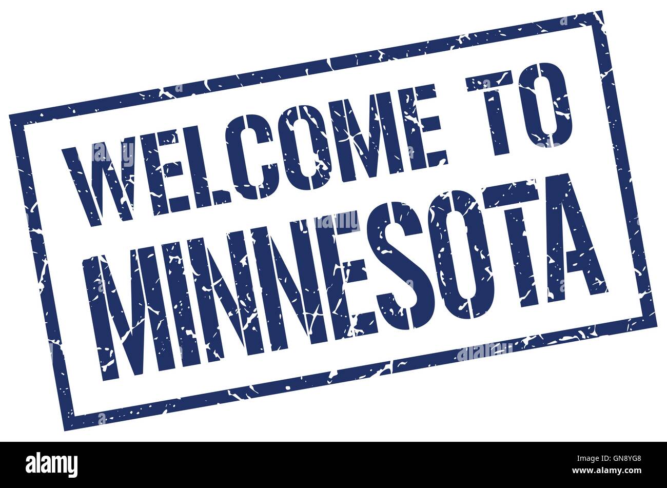 welcome to Minnesota stamp Stock Vector Image & Art - Alamy