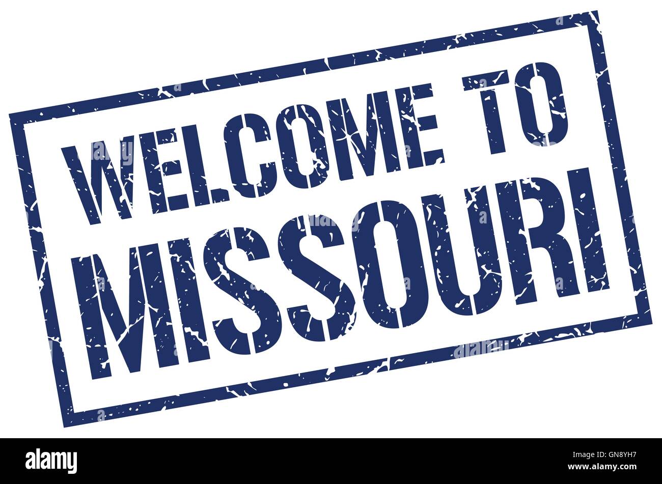 welcome to Missouri stamp Stock Vector Image & Art - Alamy
