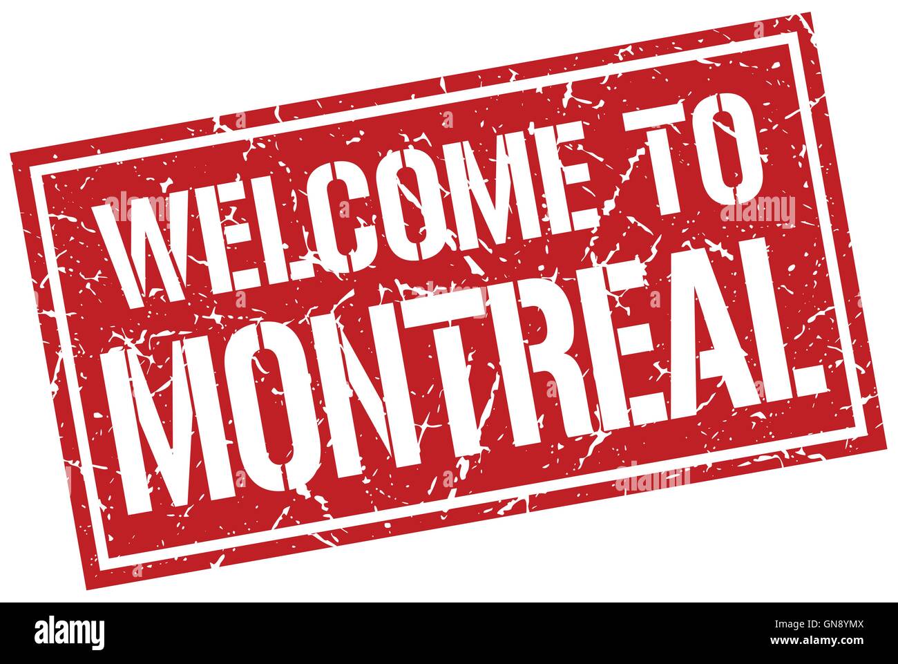 welcome to Montreal stamp Stock Vector Image & Art - Alamy
