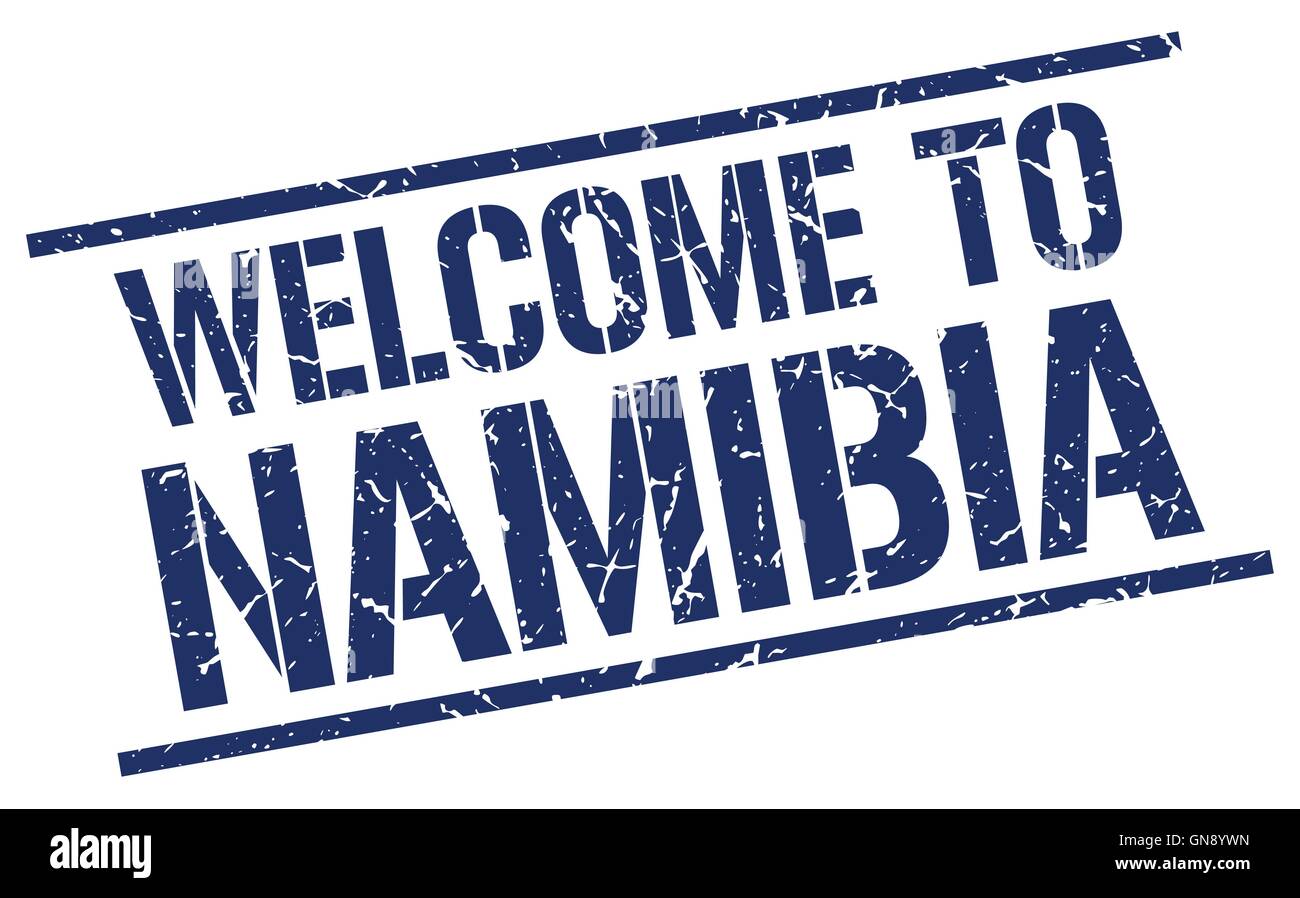 Welcome to namibia Stock Vector Images - Alamy