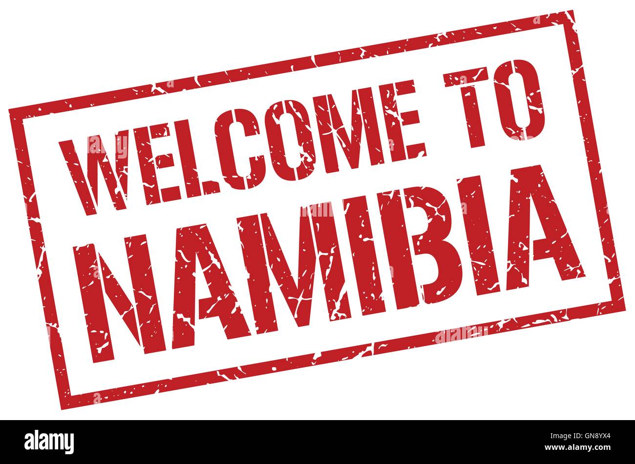 Welcome to namibia Stock Vector Images - Alamy