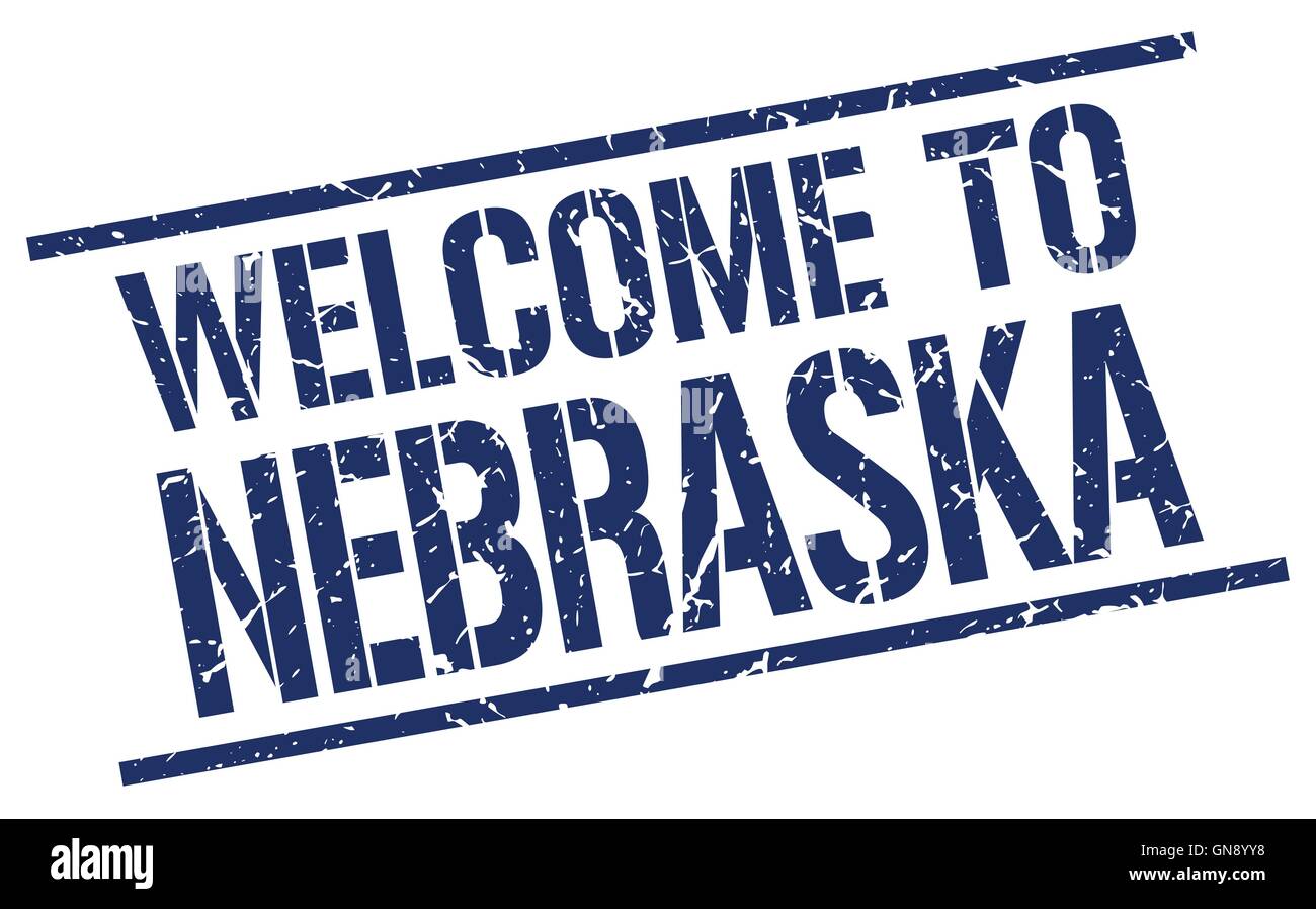 Welcome to nebraska Stock Vector Images - Alamy