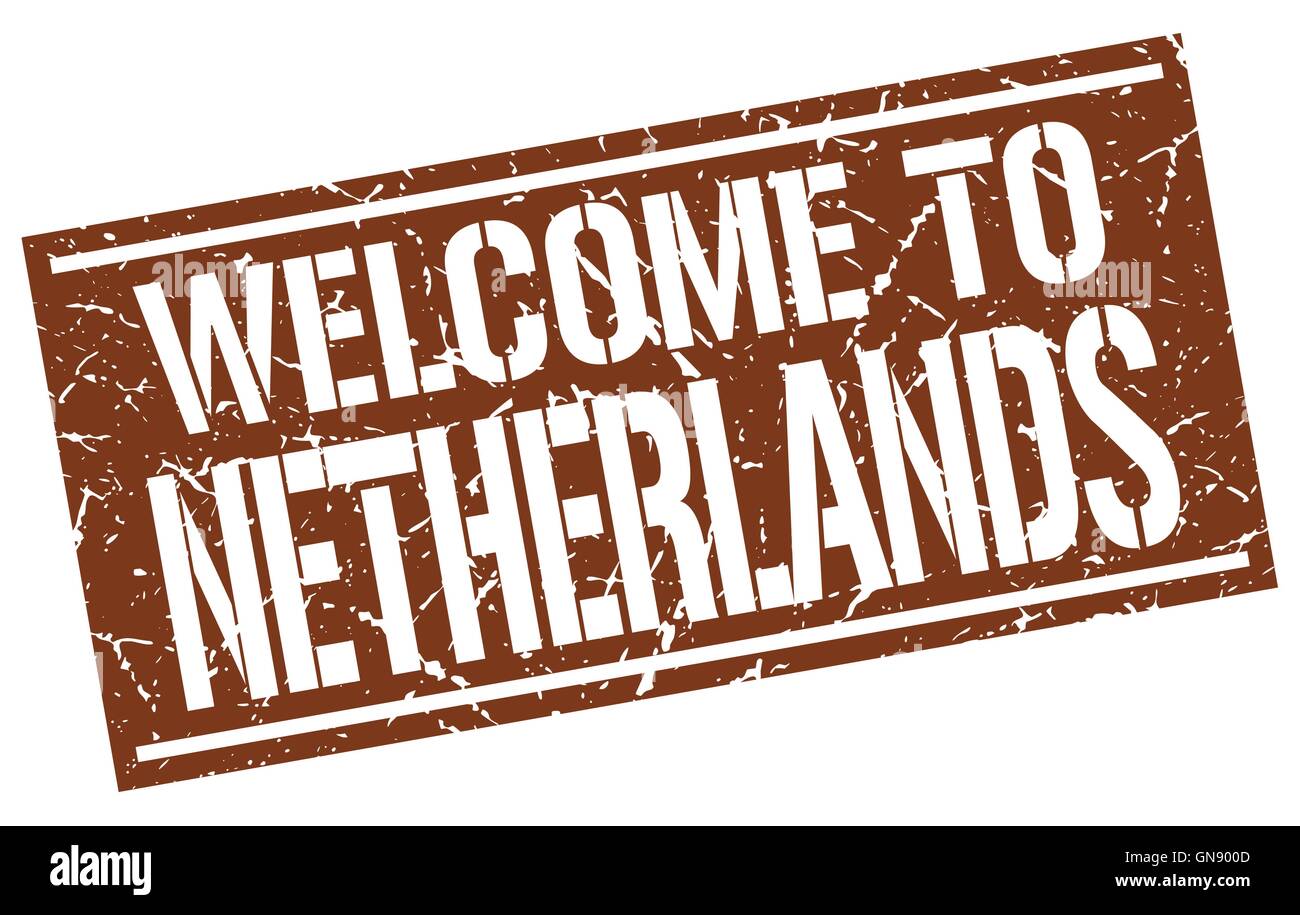 welcome to Netherlands stamp Stock Vector Image & Art - Alamy
