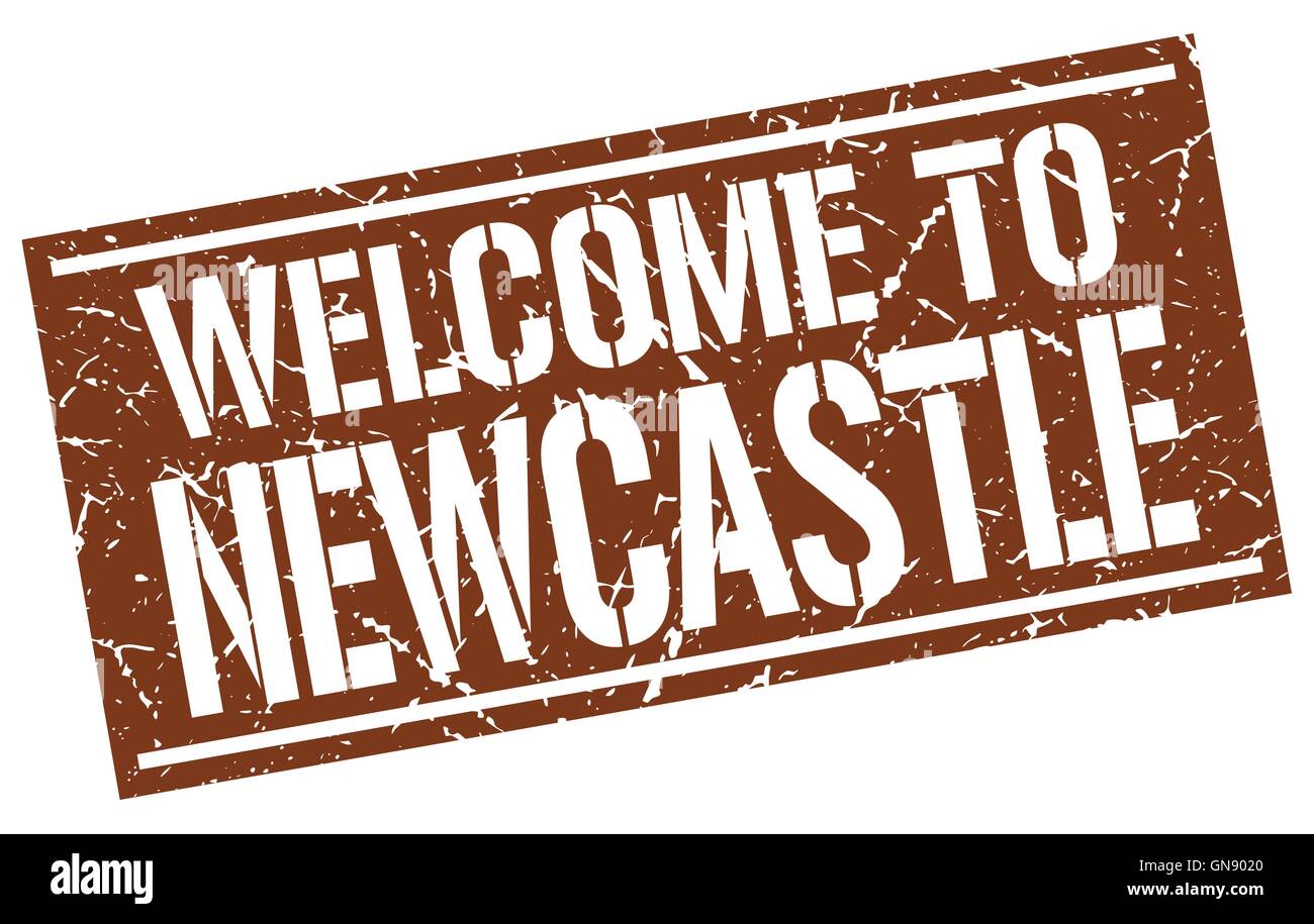 welcome to Newcastle stamp Stock Vector Image & Art - Alamy