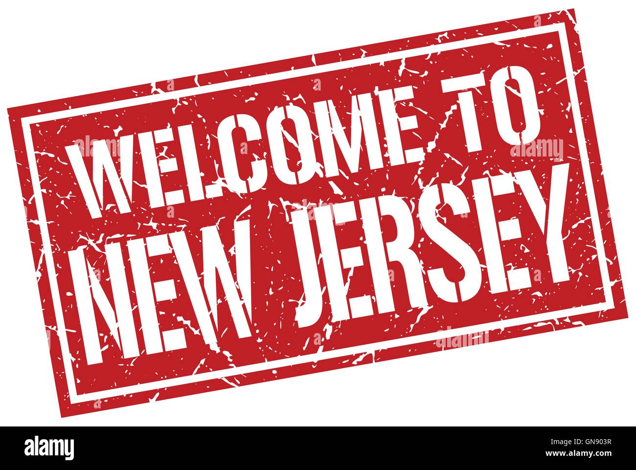 Welcome to new jersey Stock Vector Images - Alamy