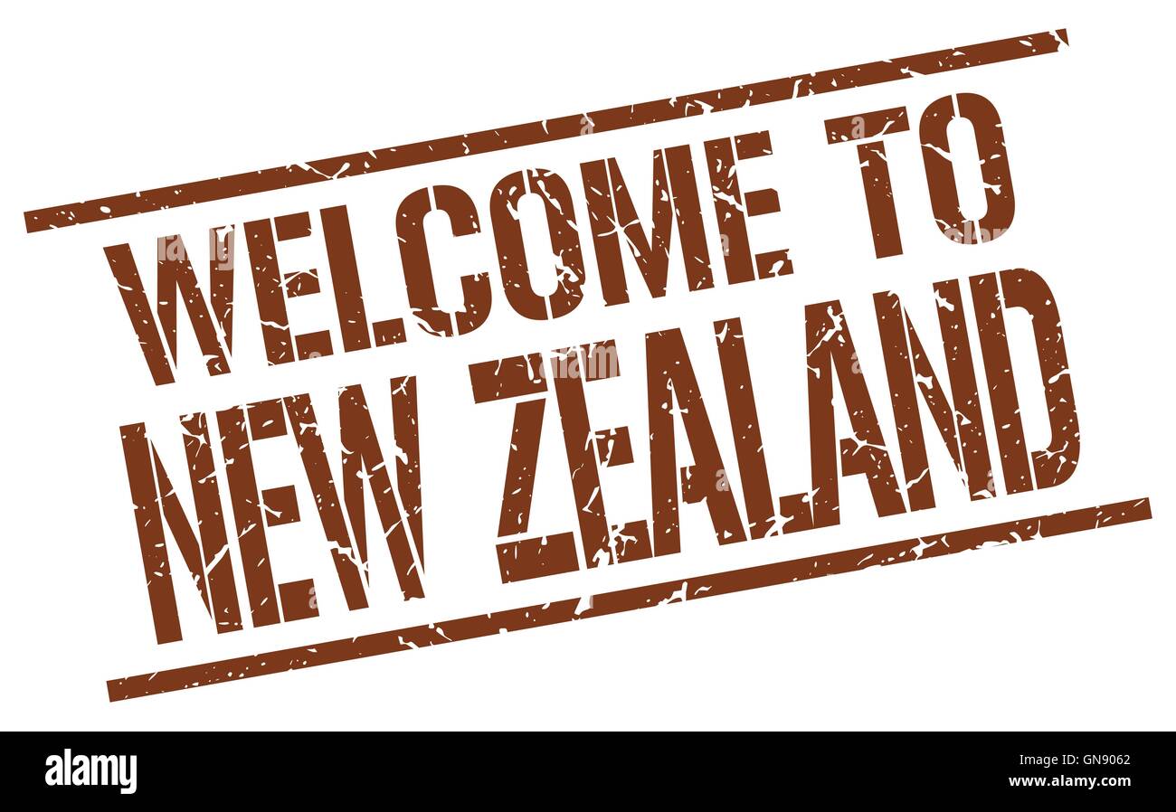 New zealand welcome Stock Vector Images - Alamy