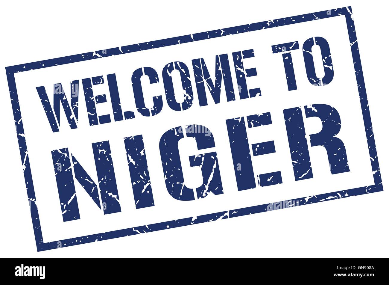 welcome to Niger stamp Stock Vector Image & Art - Alamy