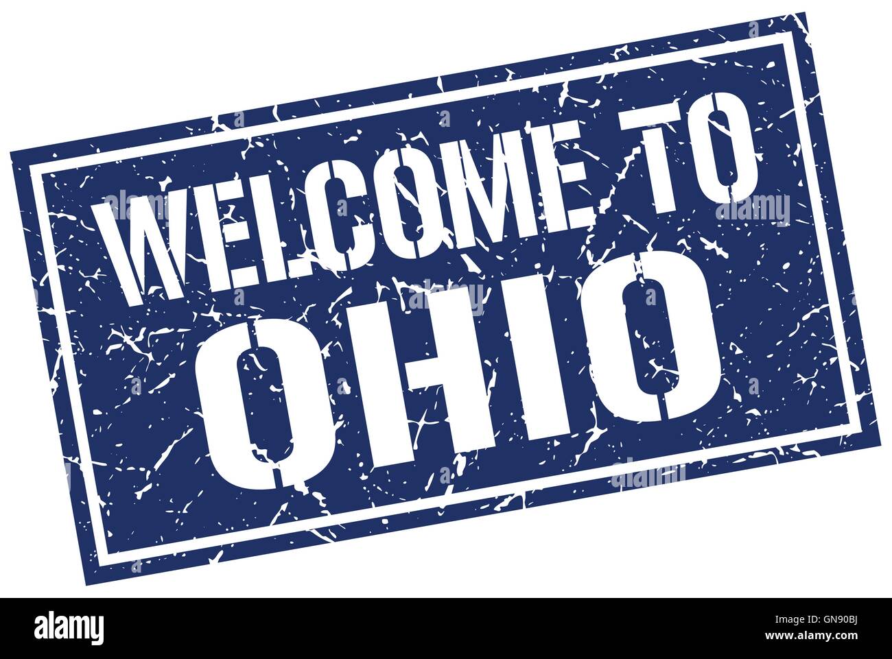 Ohio stamp vector vectors hi-res stock photography and images - Alamy