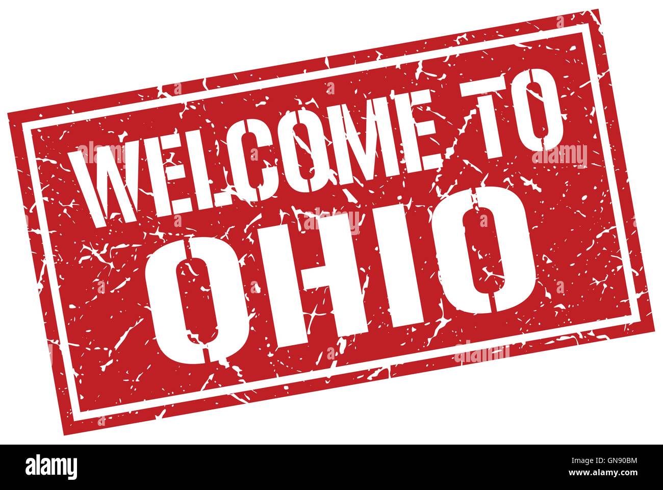 Ohio stamp vector vectors hi-res stock photography and images - Alamy