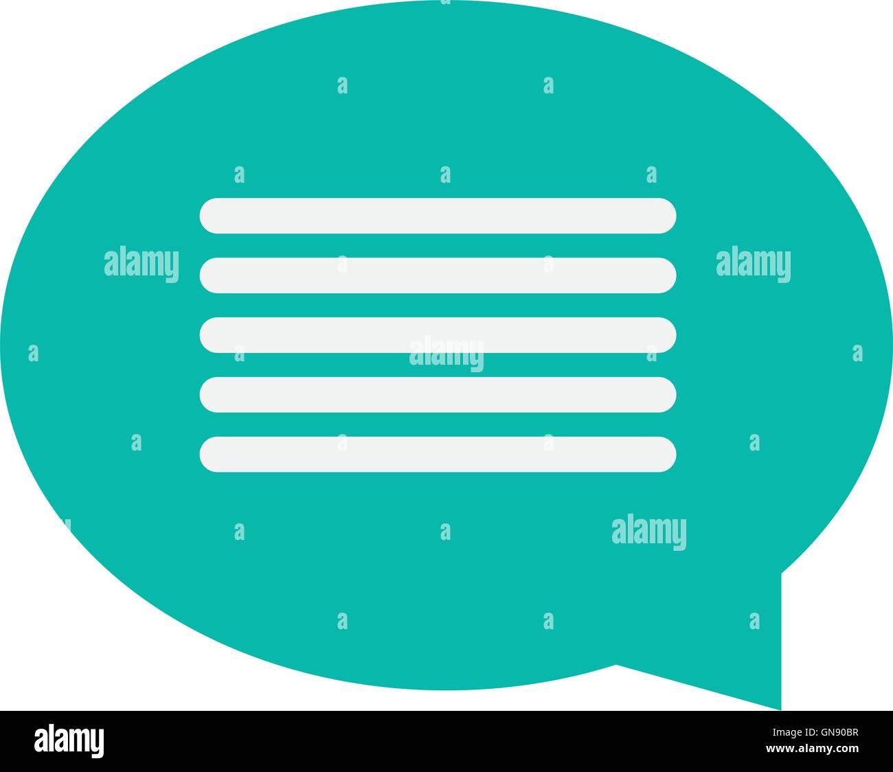 bubble lines message design Stock Vector Image & Art - Alamy