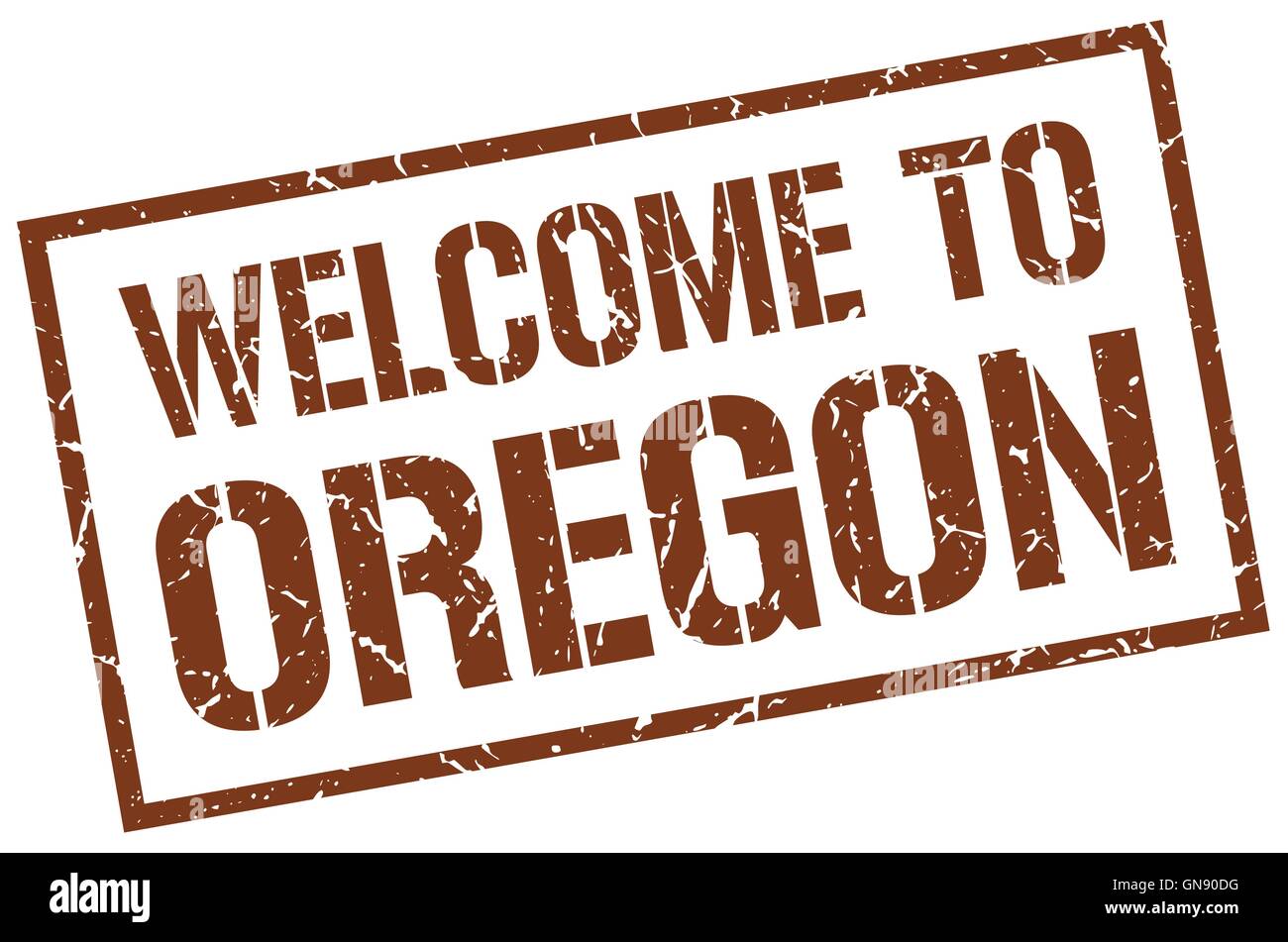 Welcome to oregon Stock Vector Images - Alamy