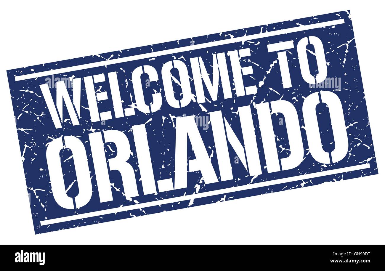 Welcome to orlando Cut Out Stock Images & Pictures - Alamy