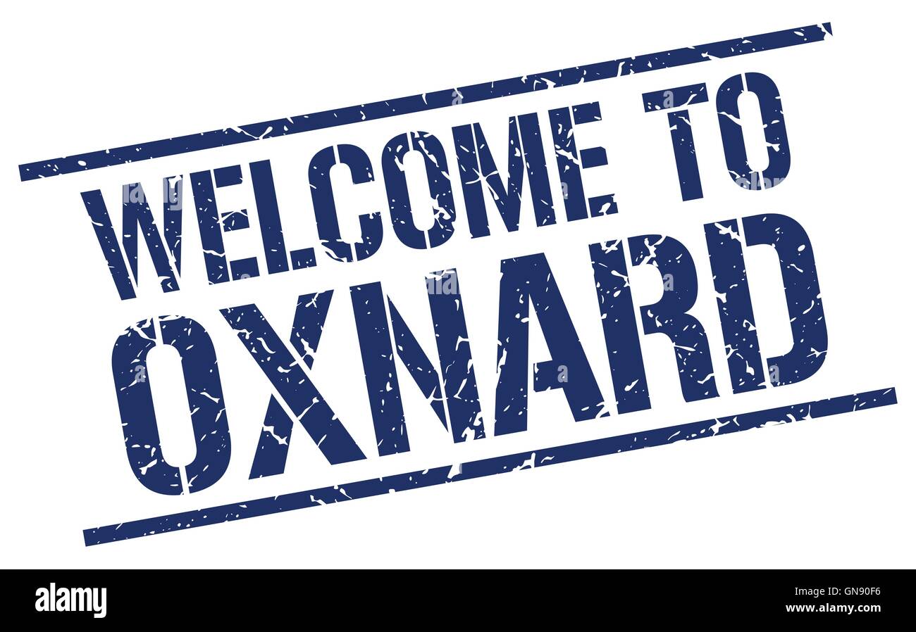 welcome to Oxnard stamp Stock Vector Image & Art - Alamy