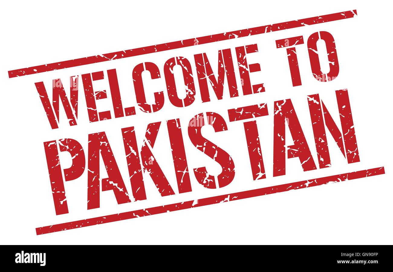 Pakistan stamp vector Cut Out Stock Images & Pictures - Alamy
