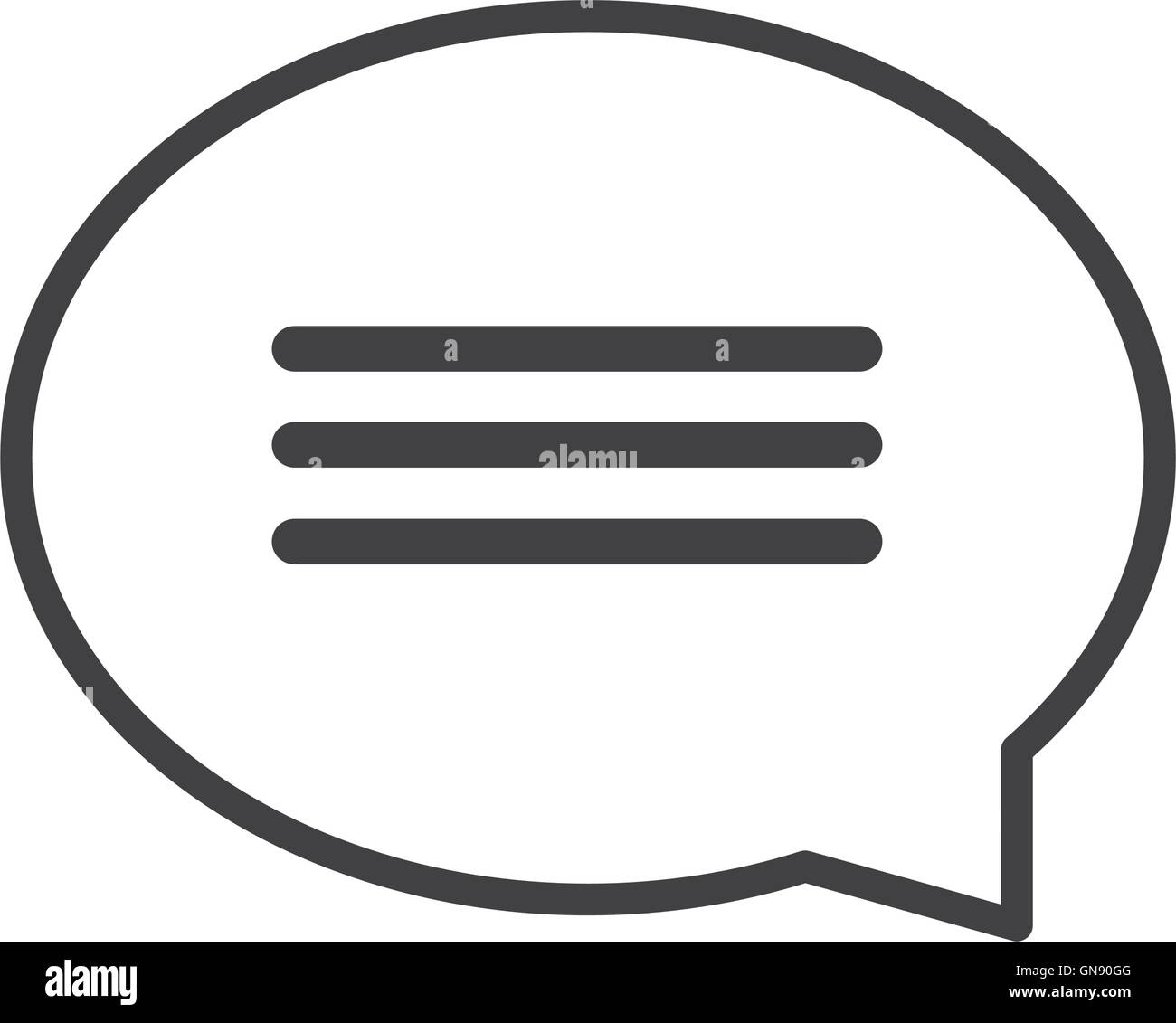 bubble lines message design Stock Vector Image & Art - Alamy