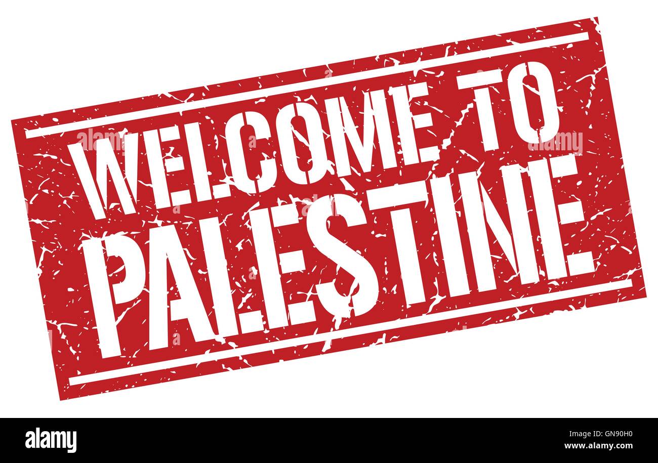 welcome to Palestine stamp Stock Vector Image & Art - Alamy