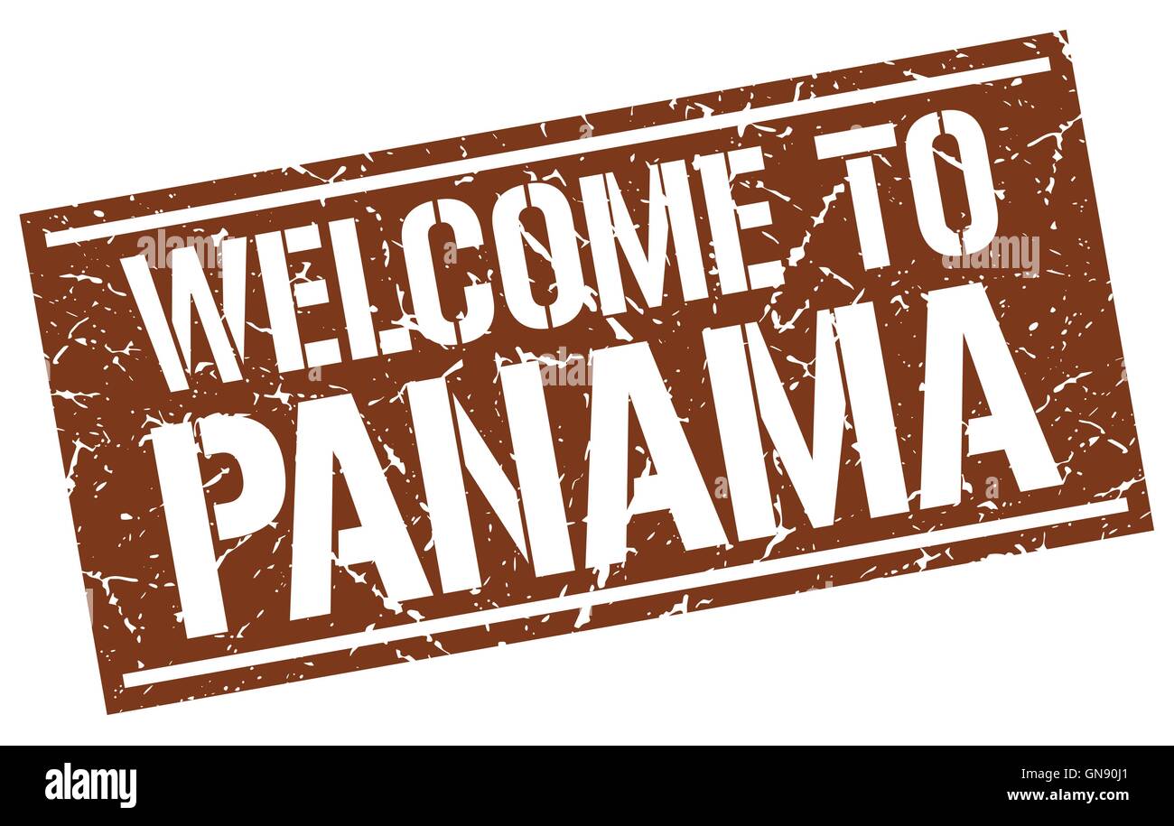Welcome panama Stock Vector Images - Alamy