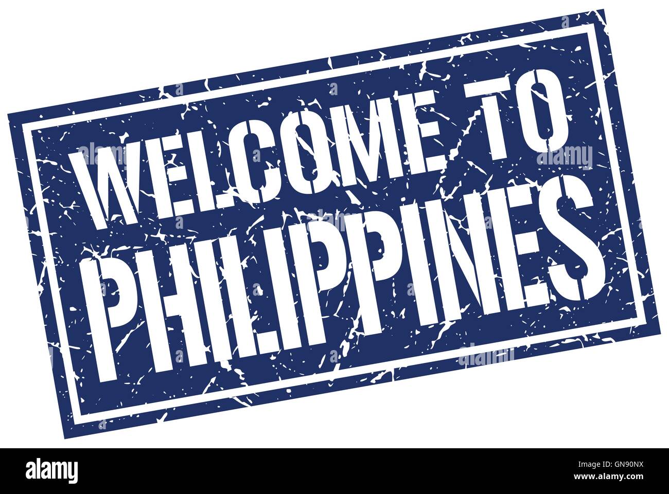 welcome to Philippines stamp Stock Vector Image & Art - Alamy