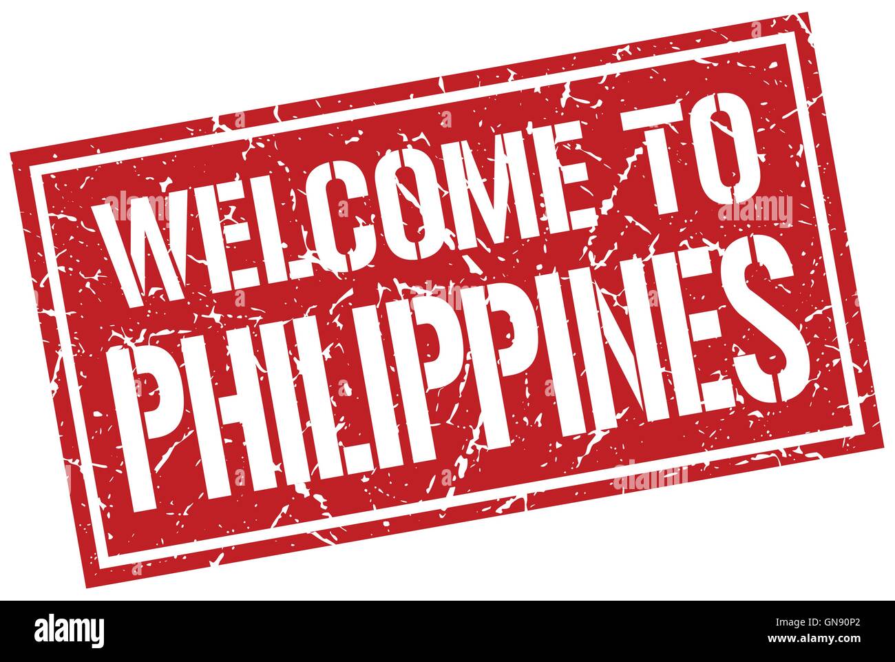 welcome to Philippines stamp Stock Vector Image & Art - Alamy