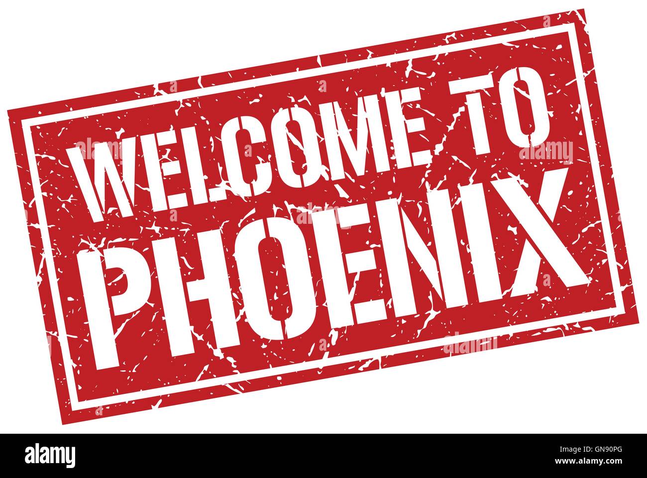 welcome to Phoenix stamp Stock Vector Image & Art - Alamy