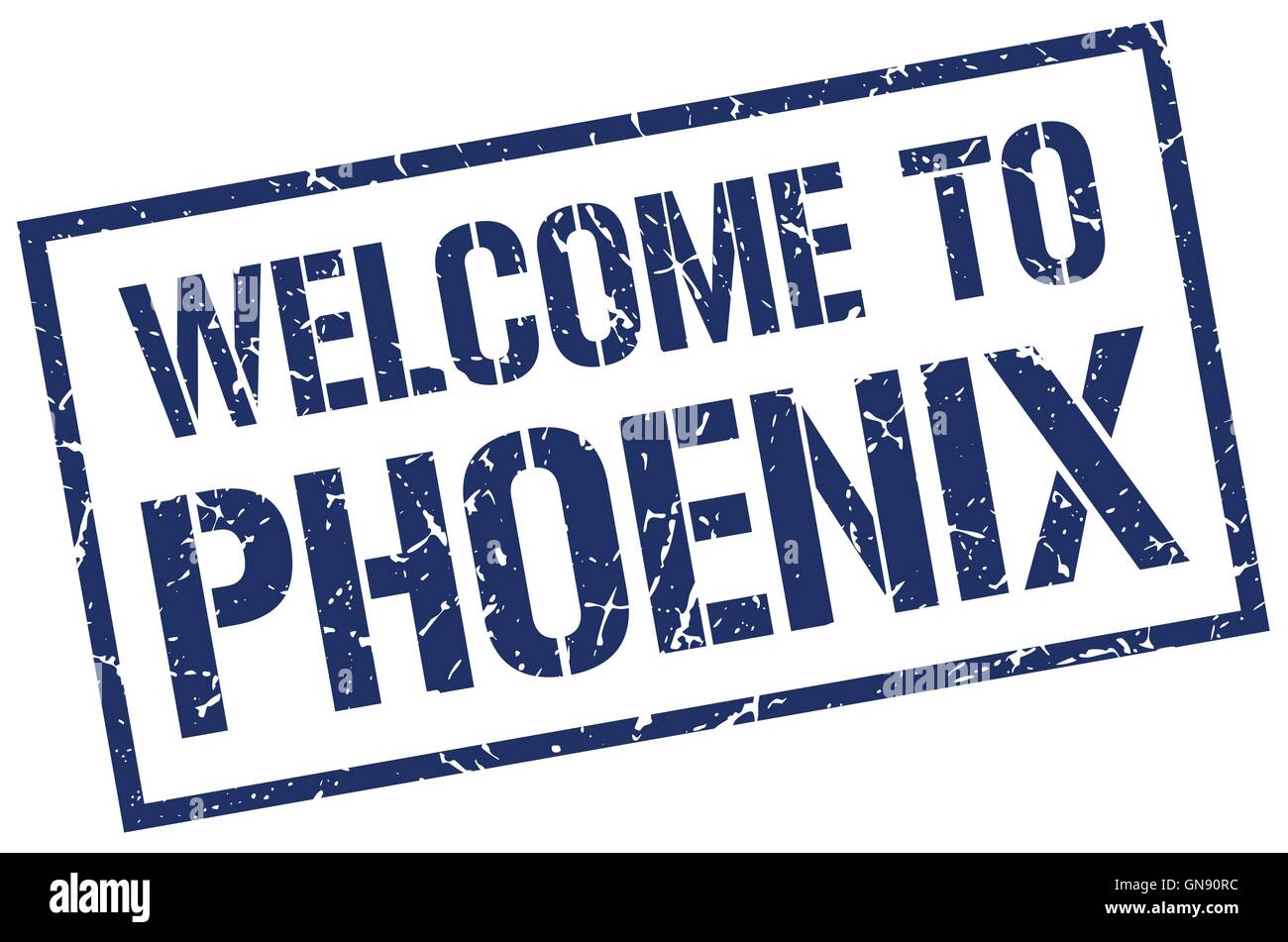 welcome to Phoenix stamp Stock Vector Image & Art - Alamy