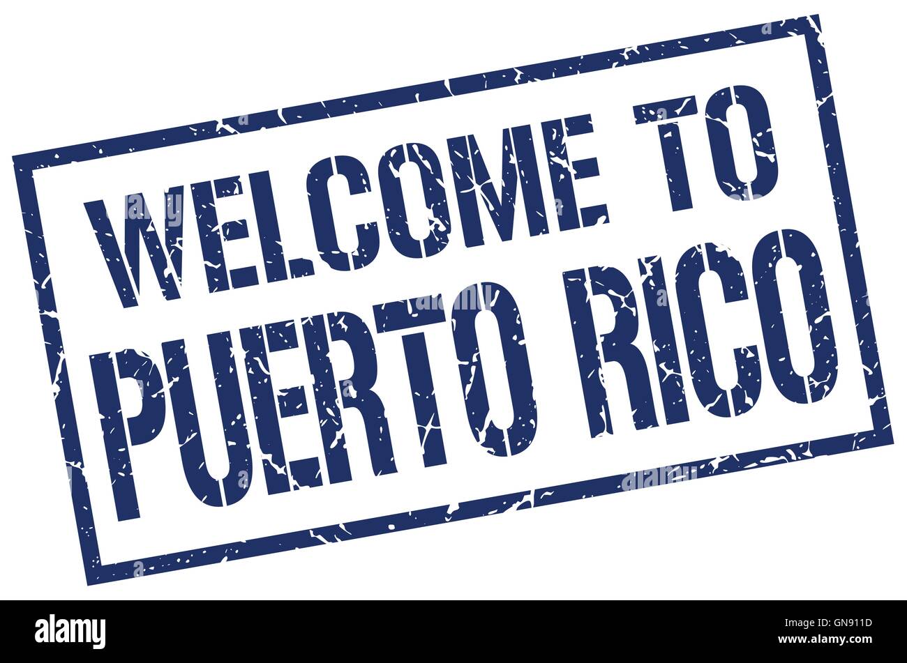 Puerto rico stamp Stock Vector Images - Alamy