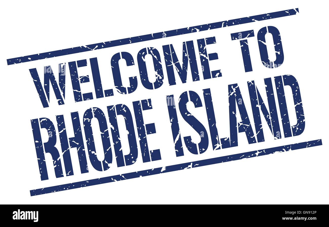 Rhode island stamp vector vectors hi-res stock photography and images ...