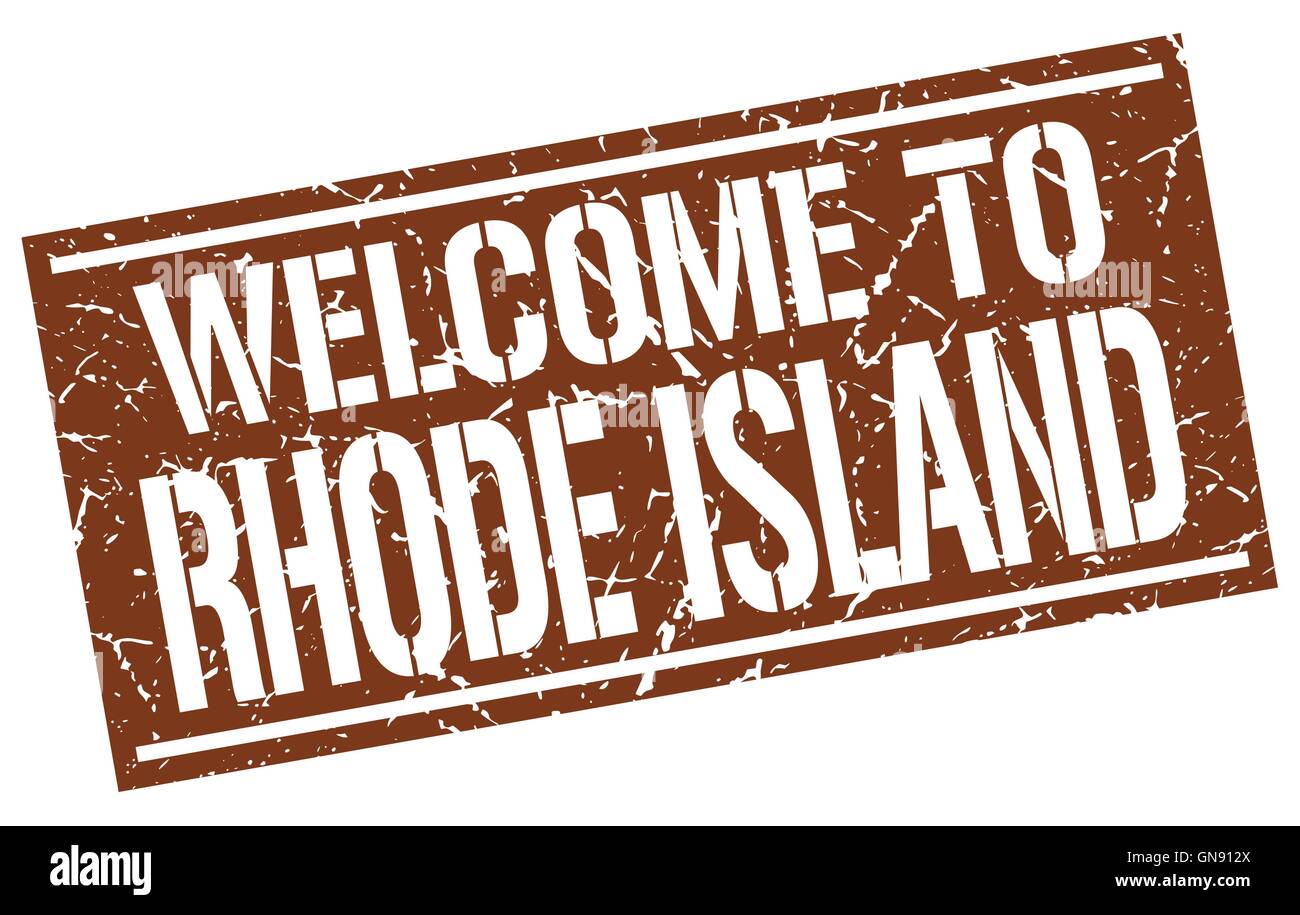 Rhode island stamp vector vectors hi-res stock photography and images ...