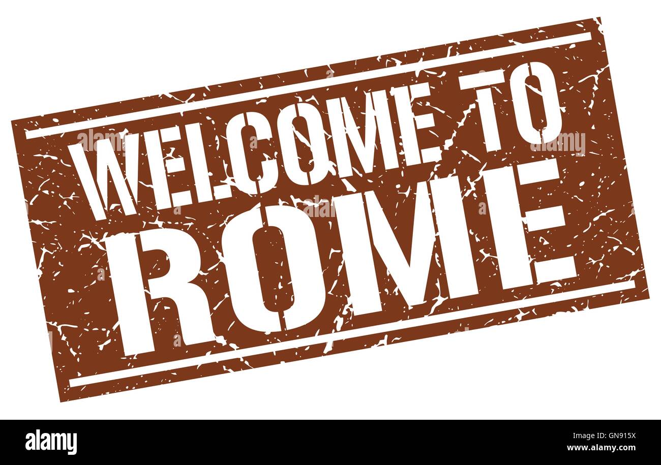 Rome stamp Cut Out Stock Images & Pictures - Alamy