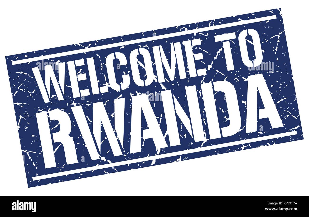 welcome to Rwanda stamp Stock Vector Image & Art - Alamy